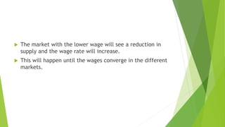 Labour mobility and wages | PPTX