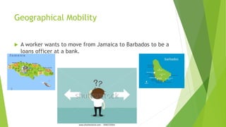 Labour mobility and wages | PPTX