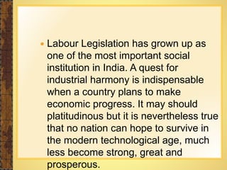 Labour Policy in Indian Five Years Plan.pptx