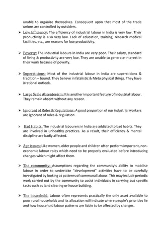 Labour problem,industrailization, uranization | PDF