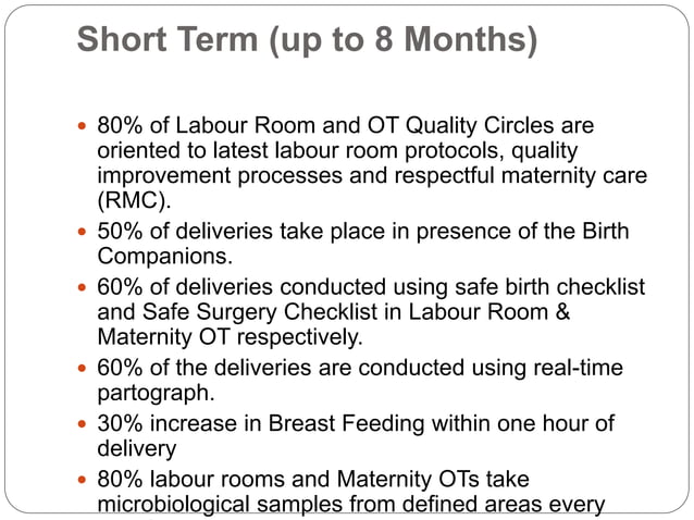 Labour Room Quality Improvement Initiative (LaQshya).pptx | Pregnancy | Reproductive Health