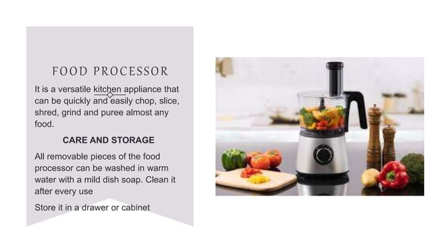 labour saving devices .ppt | Cooking | Food & Drink