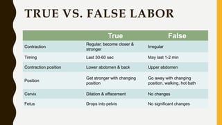 Labour, Stages and its Physiology in obg | PPT