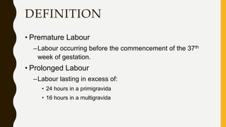 Labour, Stages and its Physiology in obg | PPT