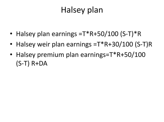 Labour Turnover - Halsey and Rowan Plan | PPTX | Government Support and ...