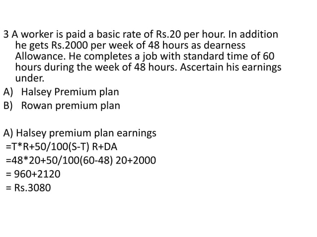 Labour Turnover - Halsey and Rowan Plan | PPTX | Government Support and ...
