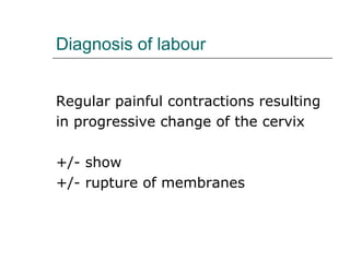 Labour tutorial | PPT