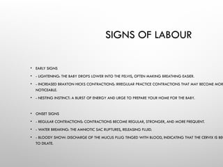 Labour Unveiled - Stages of normal labour | PPTX | Pregnancy ...