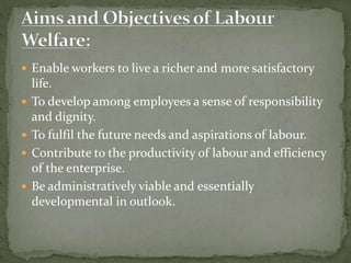 Labour welfare | PPT