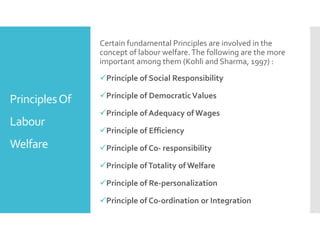 Labour welfare | PPTX