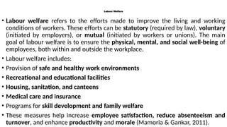 Labour Welfare and Employee Relations (Unit 5).pptx