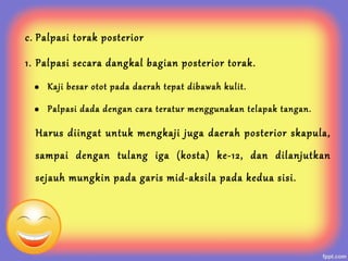 Pemeriksaan Fisik Sistem Pernapasan' | PPT