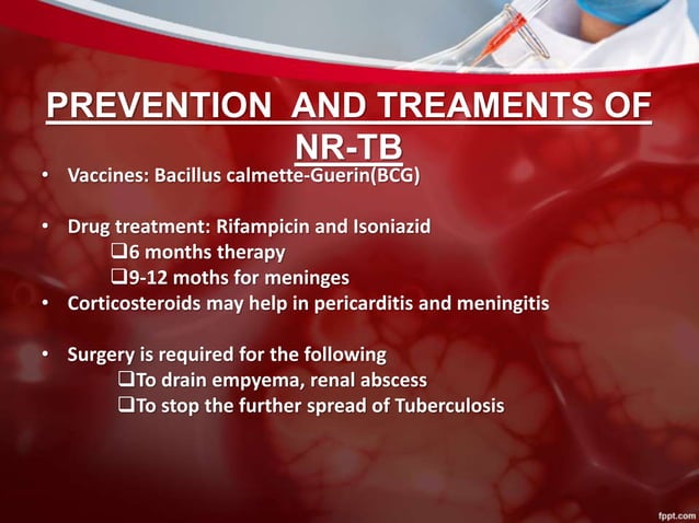 NON-PULMONARY TUBERCULOSIS(RENAL TB) | PPTX | Blood Disorders ...