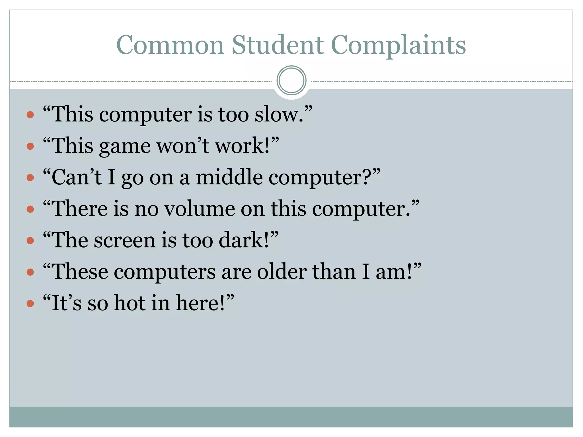Emlen Computer Lab Presentation | PPT