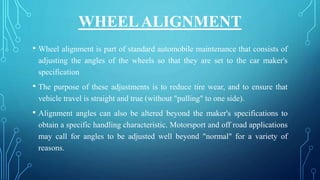 Wheel Alignment | PPTX