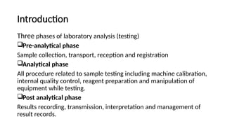 LABORATORY TAT AND PREVENTION OF LABORATORY ERRORS.pptx