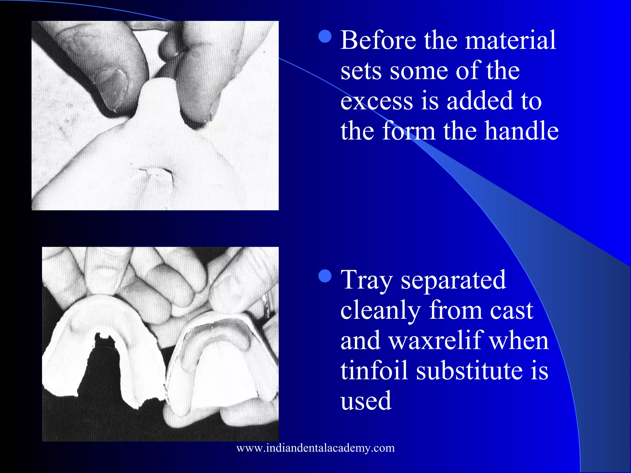 Lab procedures in cast partial dentures / dental lab courses | PPT