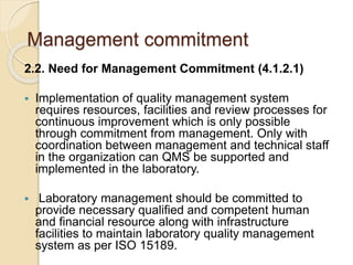 Lab qms lesson one | PPTX