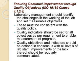 Lab qms lesson one | PPTX