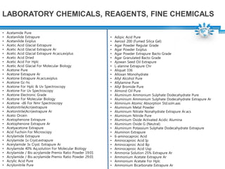 PAT IMPEX LABORATORY & REAGENTS CHEMICALS | PPT