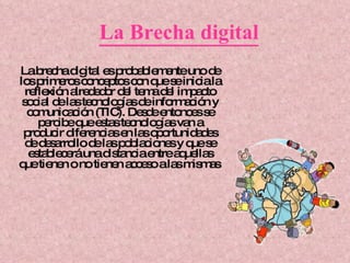 La brecha digital | PDF