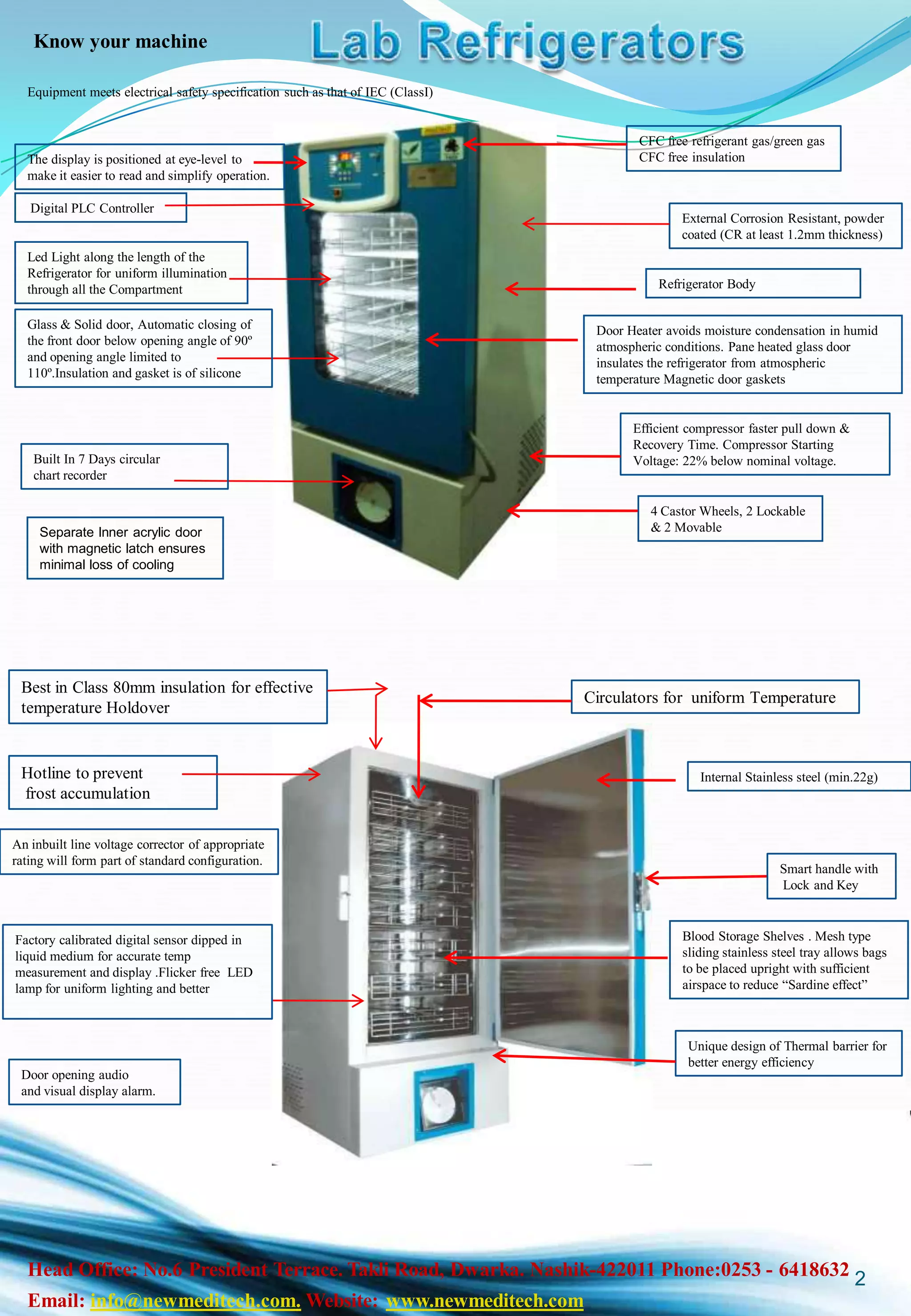 Lab refrigerator | PDF