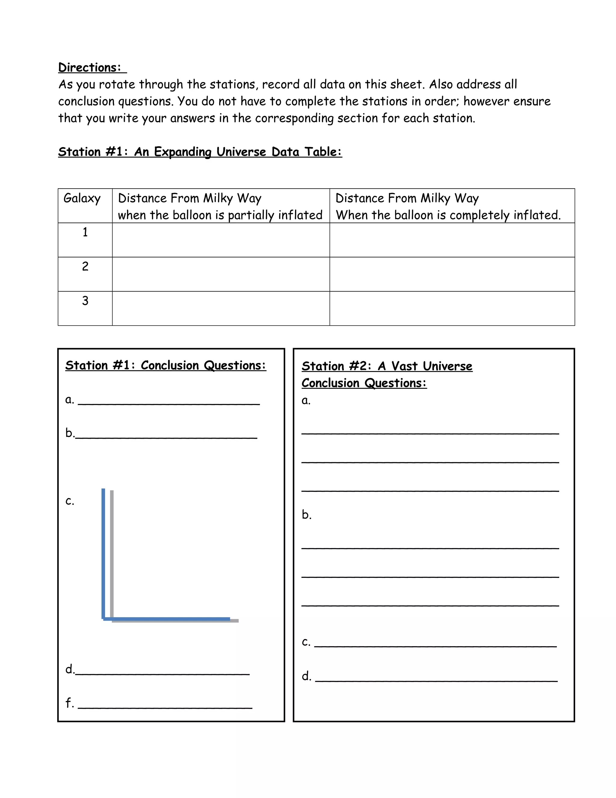 Lab Report Sheet | DOC | Space and Astronomy | Science