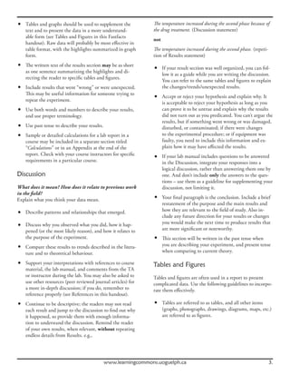 WRITING LAB REPORTS | PDF