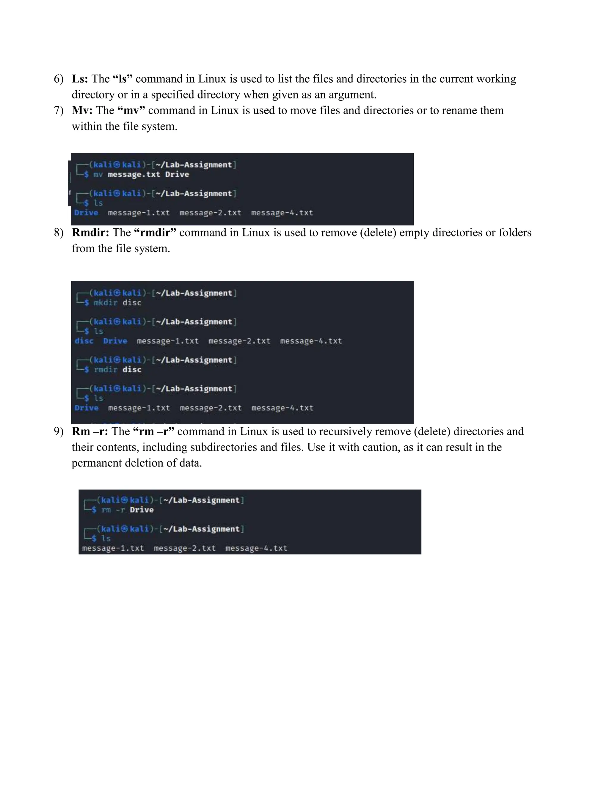 Lab Report.1.docx | Operating Systems | Computer Software and Applications