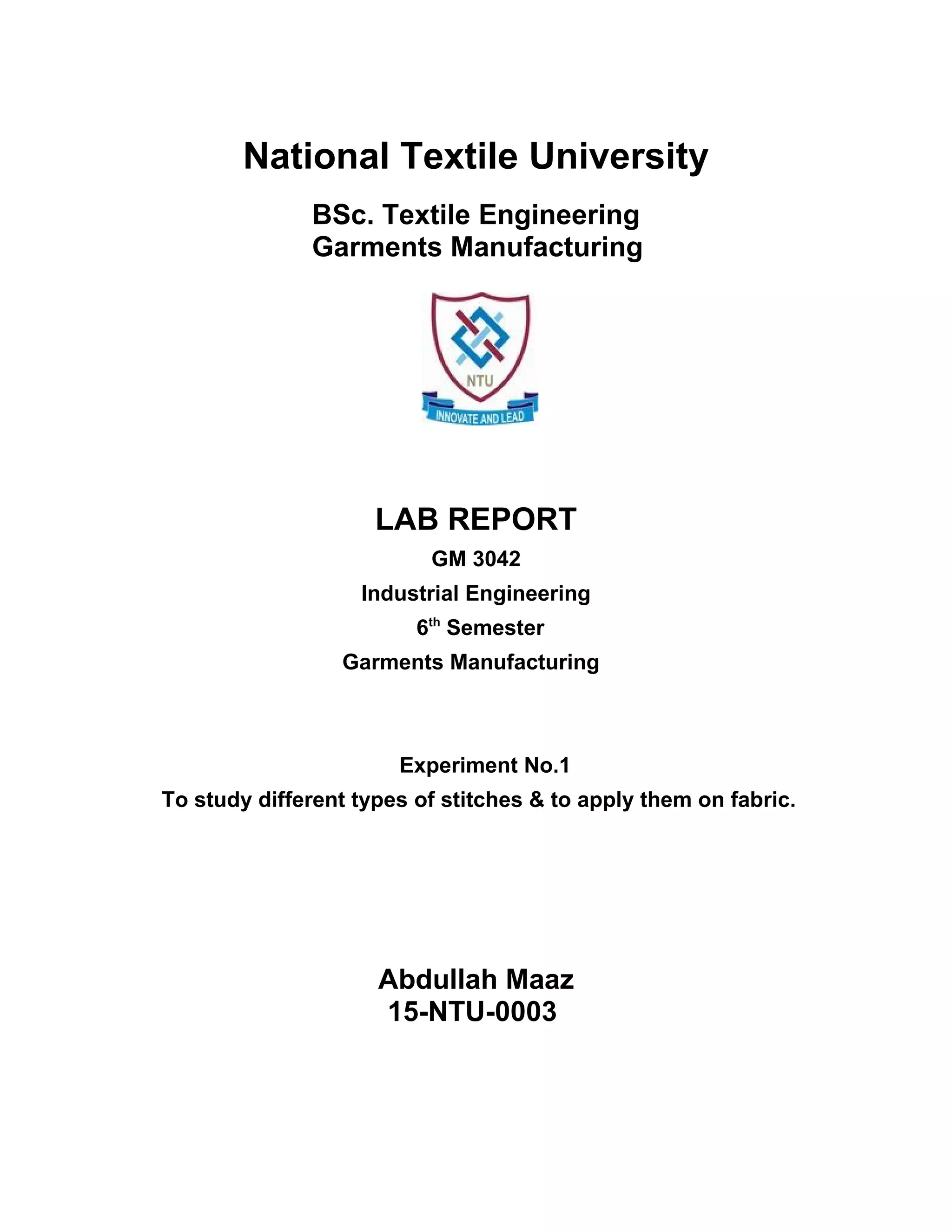 Lab report 1 stich classes | DOC
