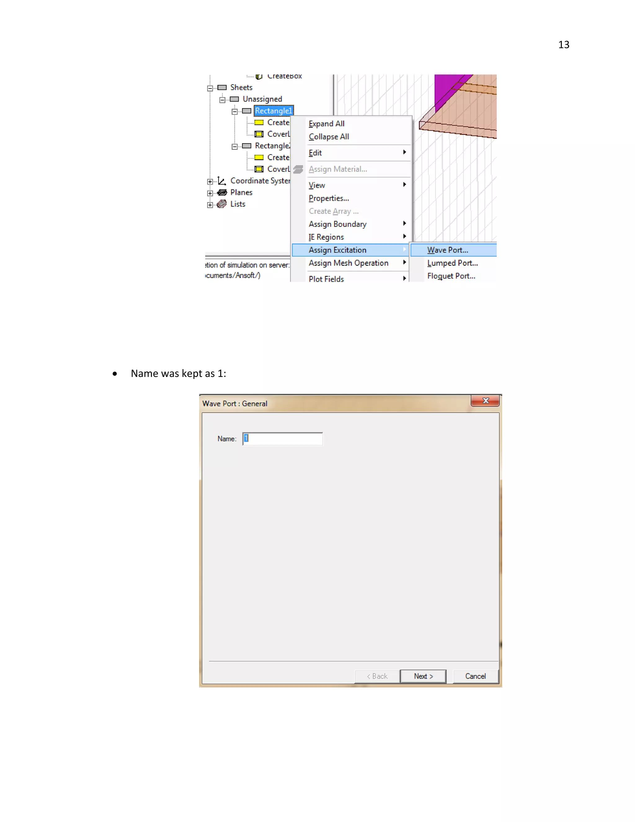 Microstrip Transmission line On HFSS , all reports S parameters , impedance , electric vector ...