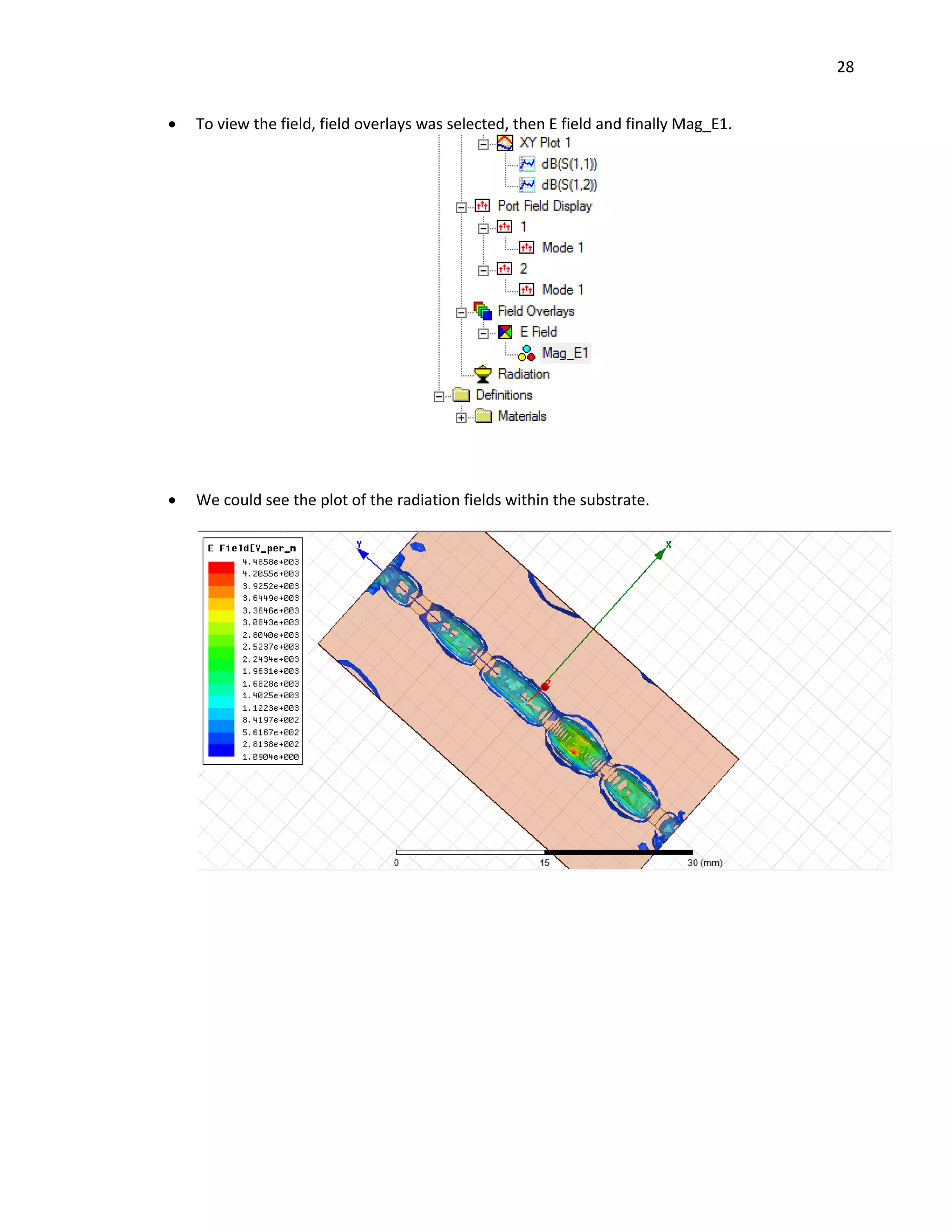 Microstrip Transmission line On HFSS , all reports S parameters , impedance , electric vector ...