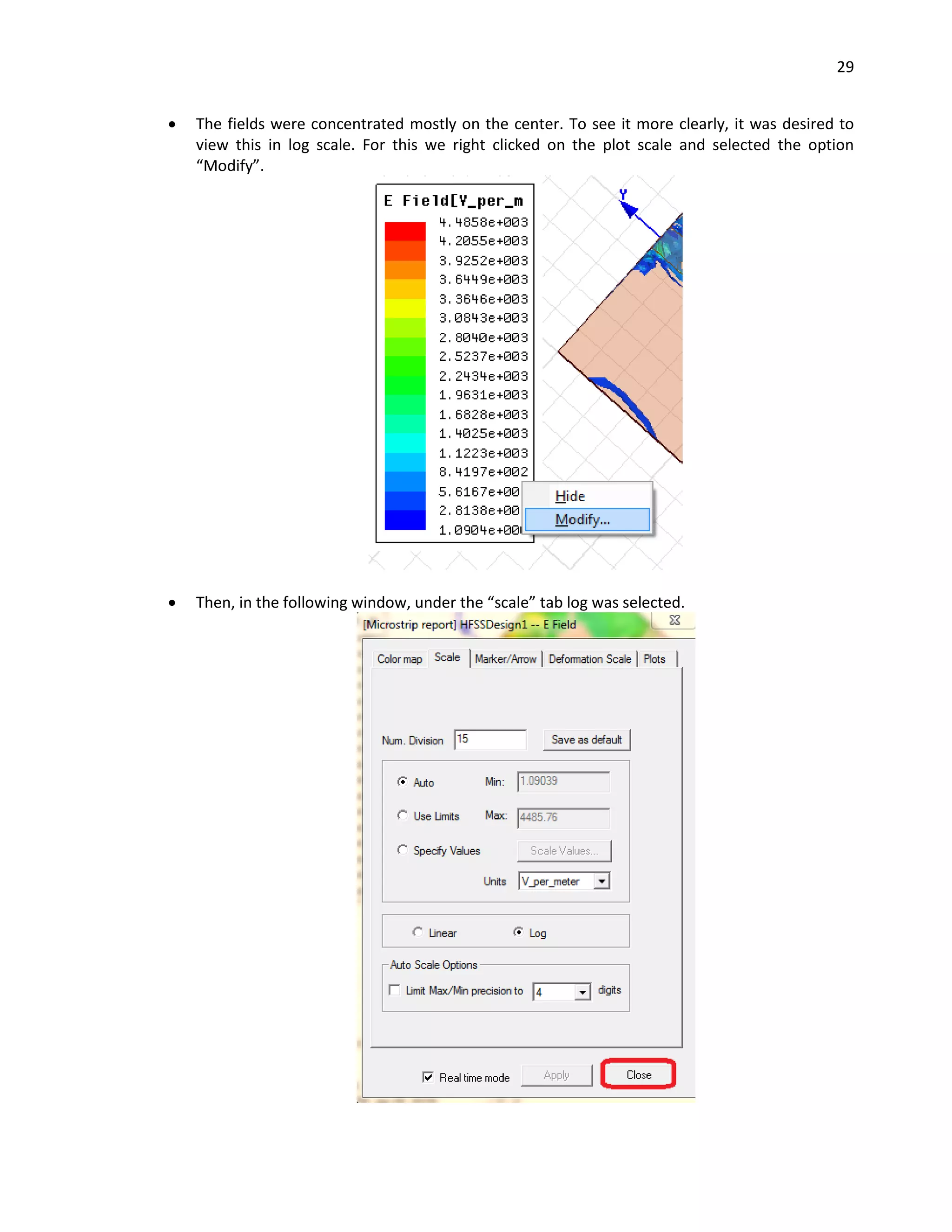 Microstrip Transmission line On HFSS , all reports S parameters , impedance , electric vector ...