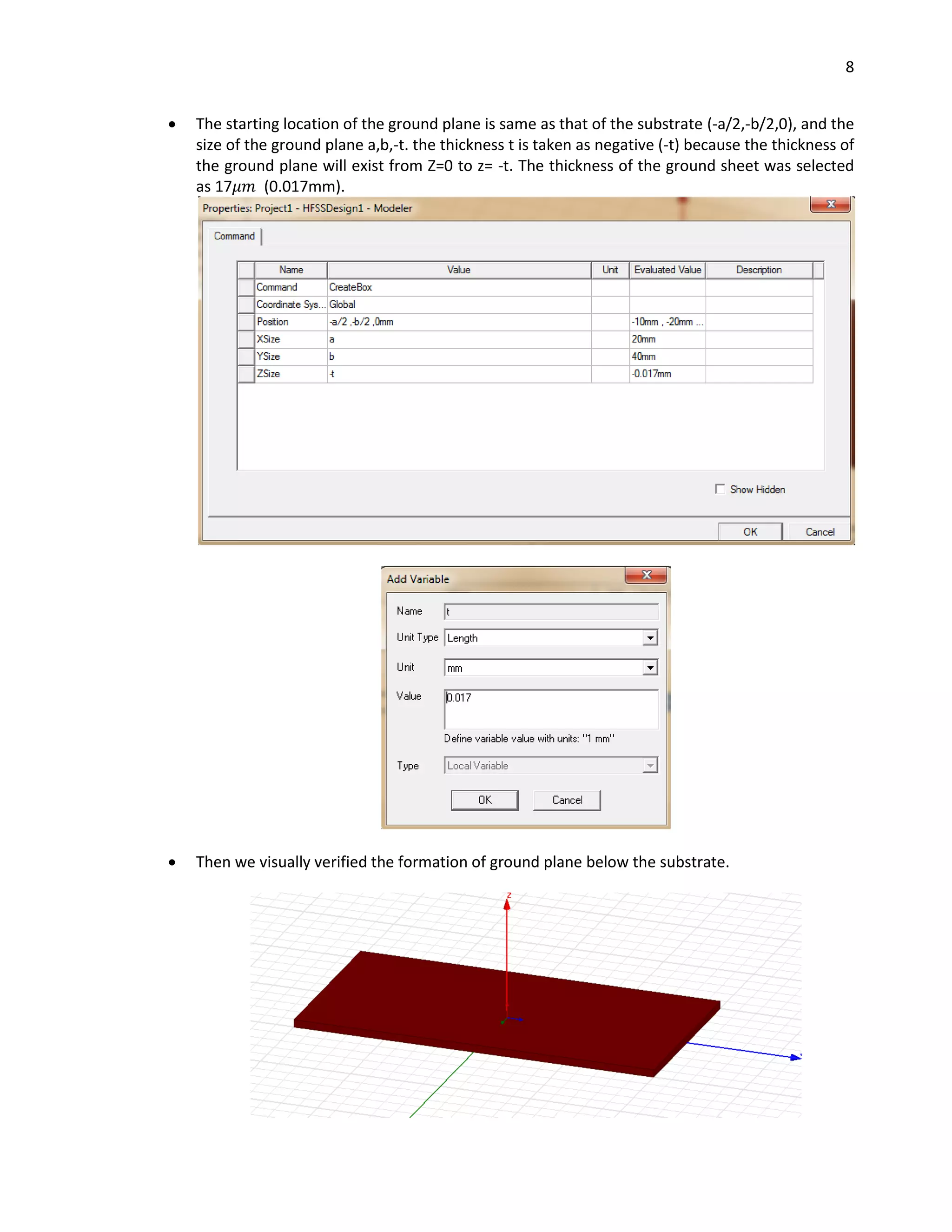 Microstrip Transmission line On HFSS , all reports S parameters ...