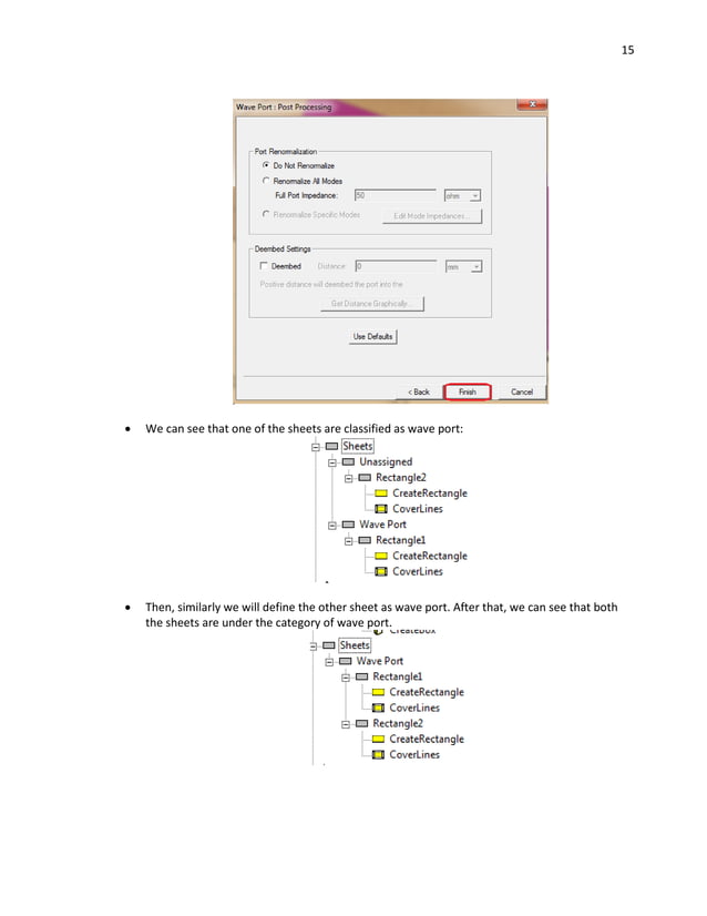 Microstrip Transmission line On HFSS , all reports S parameters ...