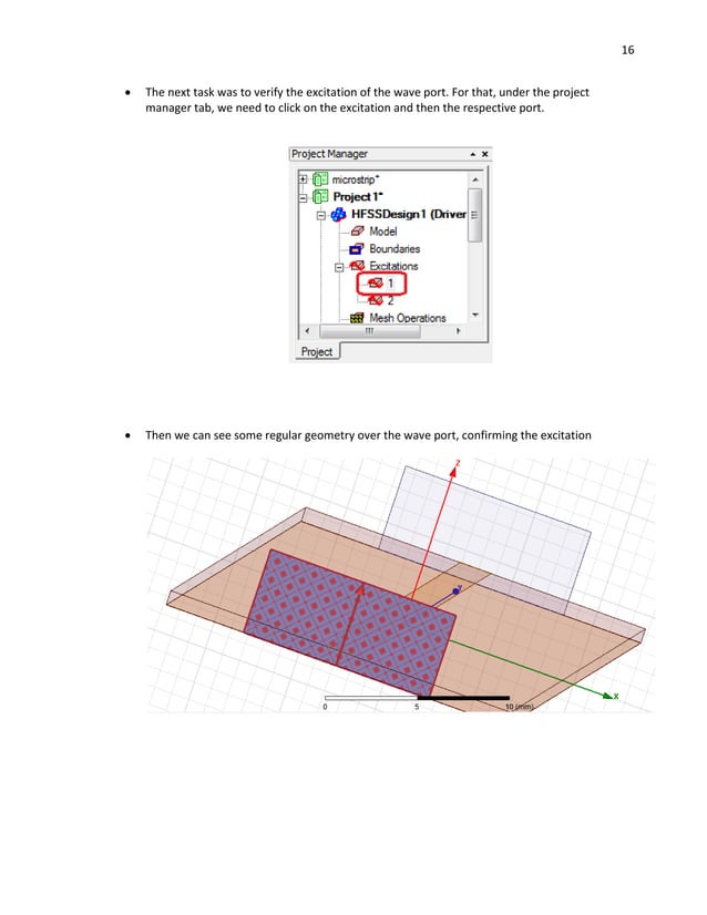Microstrip Transmission line On HFSS , all reports S parameters ...