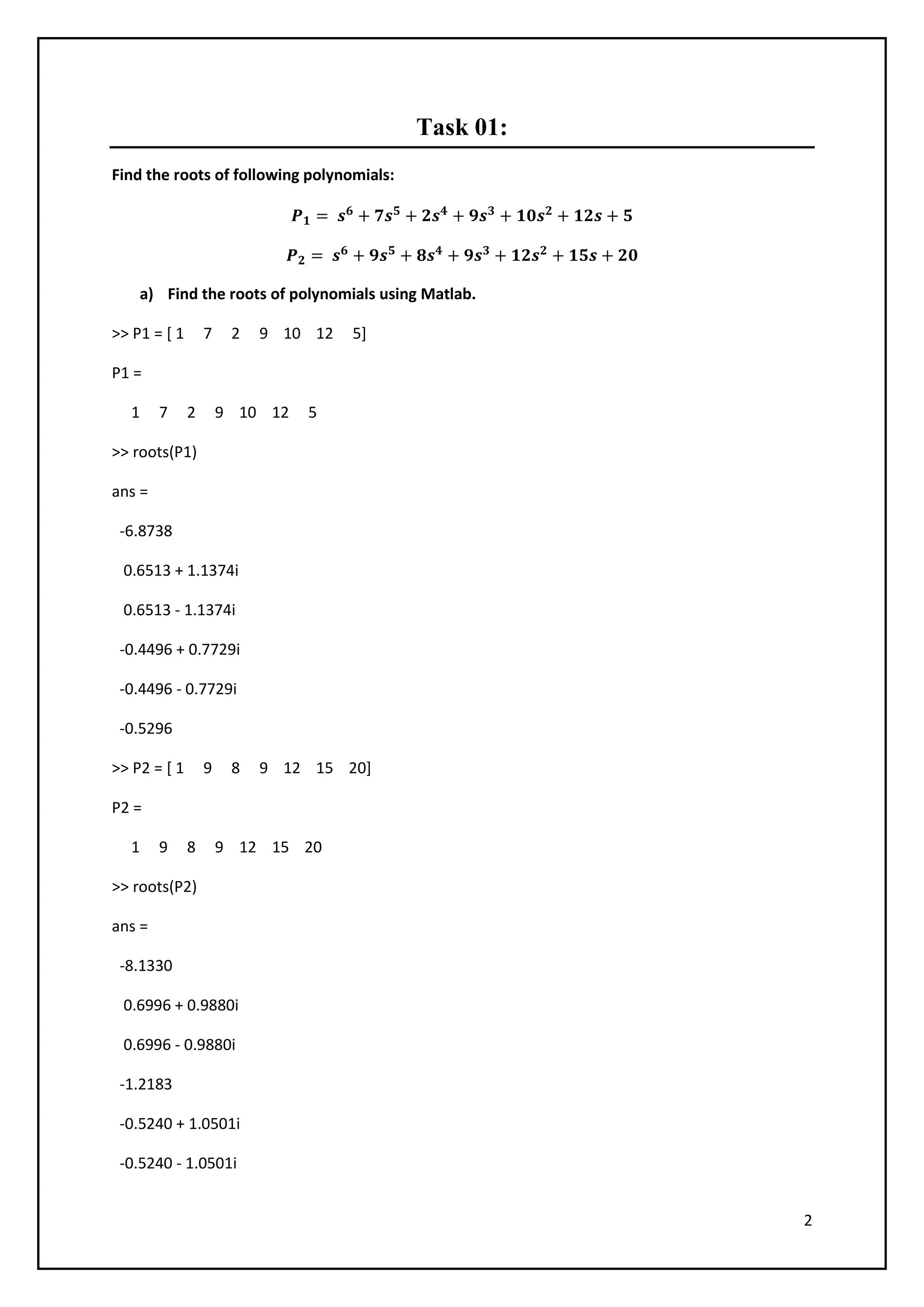 Introduction to MATLAB | PDF