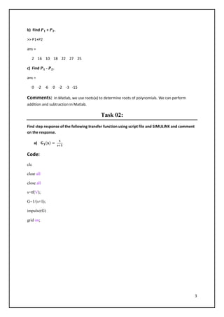 Introduction to MATLAB | PDF