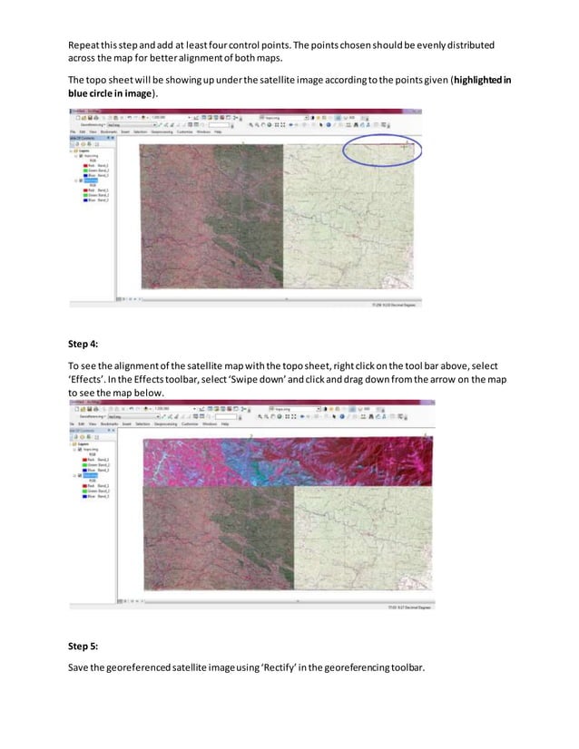 Lab report 2 image to image georeferencing | DOCX