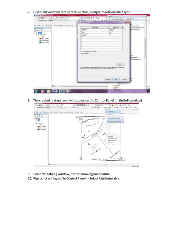 Lab report 3 creating geodatabase | DOCX