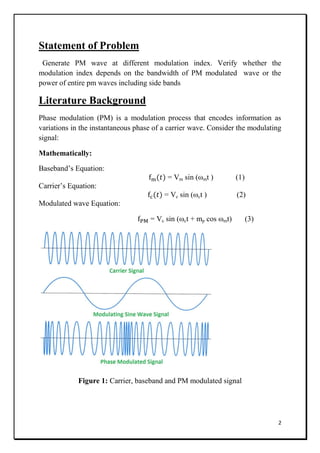 Generating PM wave | PDF