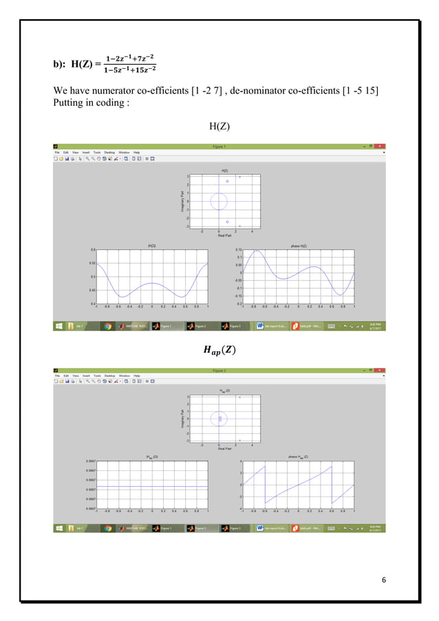 Minimum phase, All pass and Magnitude Squared Function | PDF