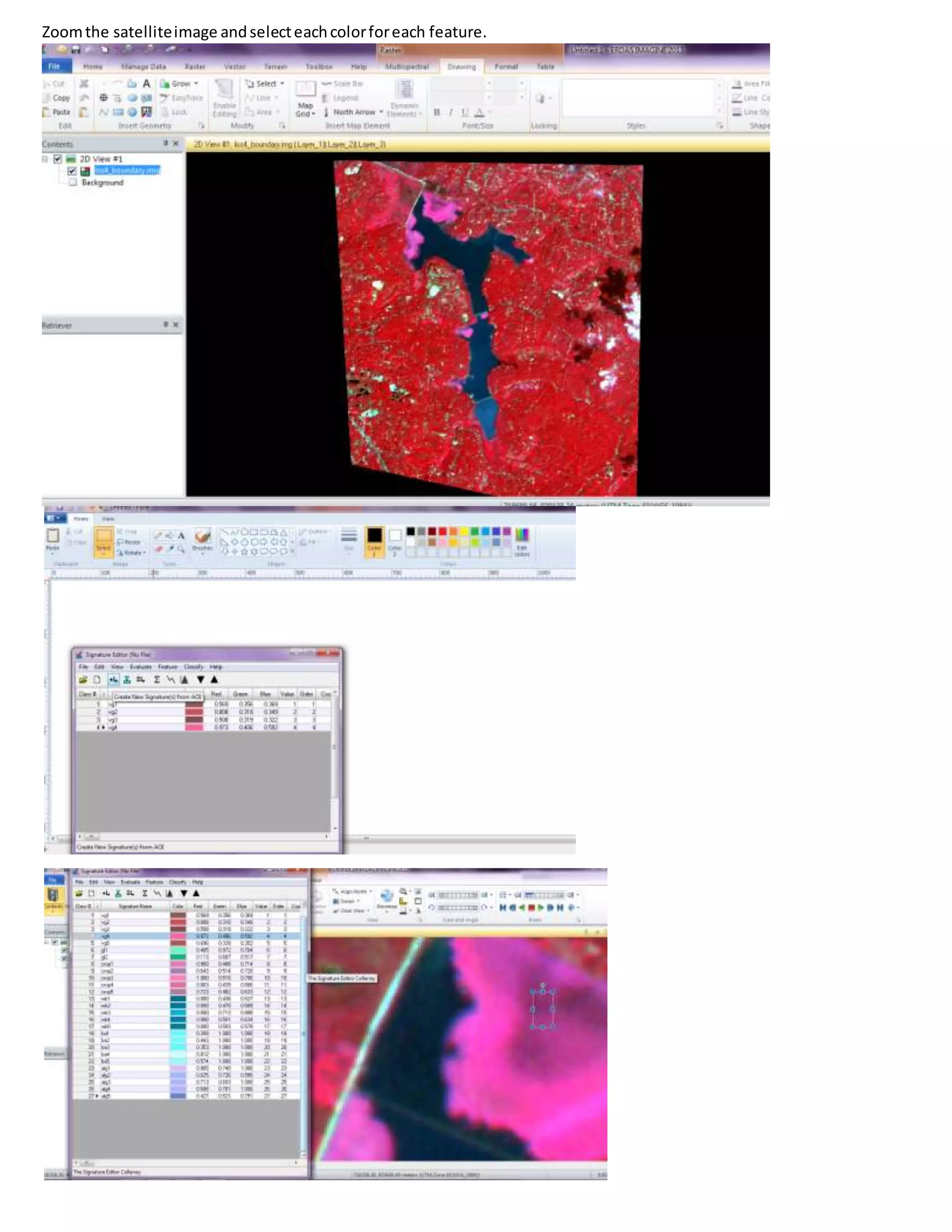 Lab report 9 satellite image classification using Erdas imagine | DOCX