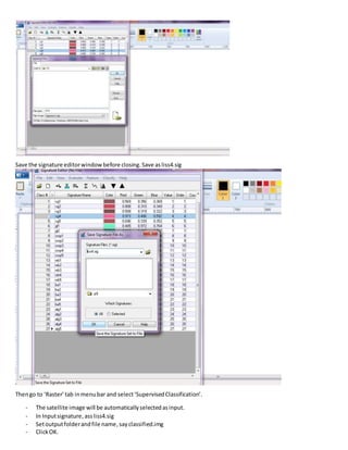 Lab report 9 satellite image classification using Erdas imagine | DOCX