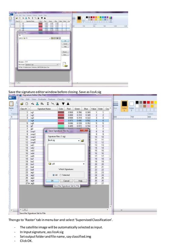 Lab report 9 satellite image classification using Erdas imagine | DOCX | Technology & Computing