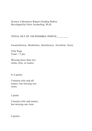 Lab Report Assistant Dear Science Student, .docx