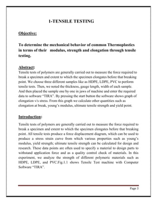 Lab report of fpe | PDF