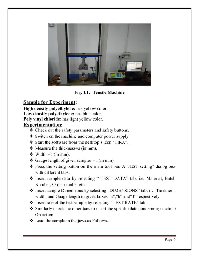 Lab report of fpe | PDF