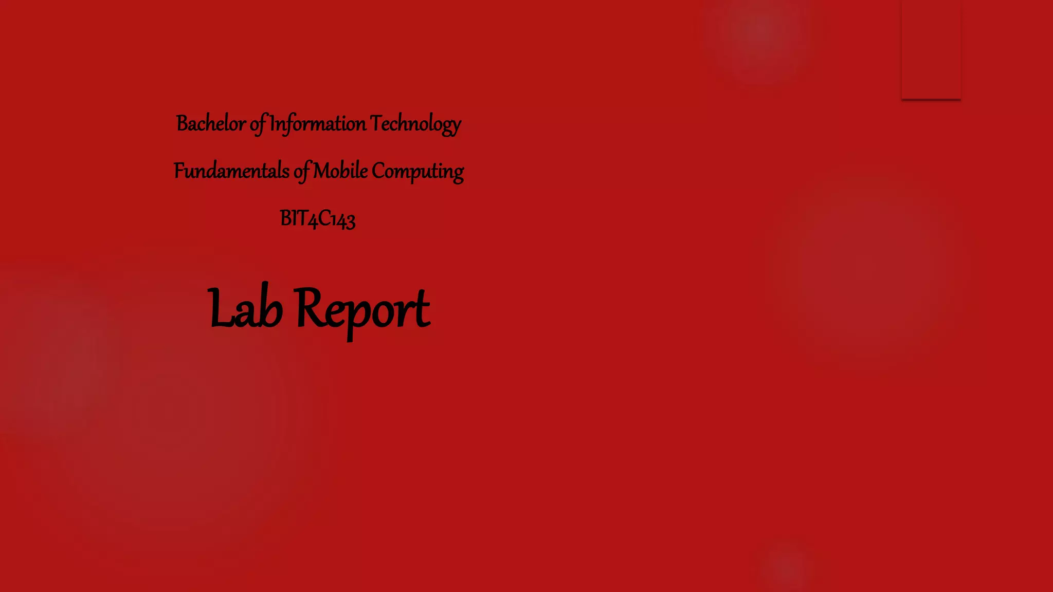 Lab Report presentation.pptx