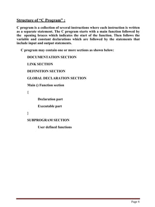 Lab Report sample of c programming.docx